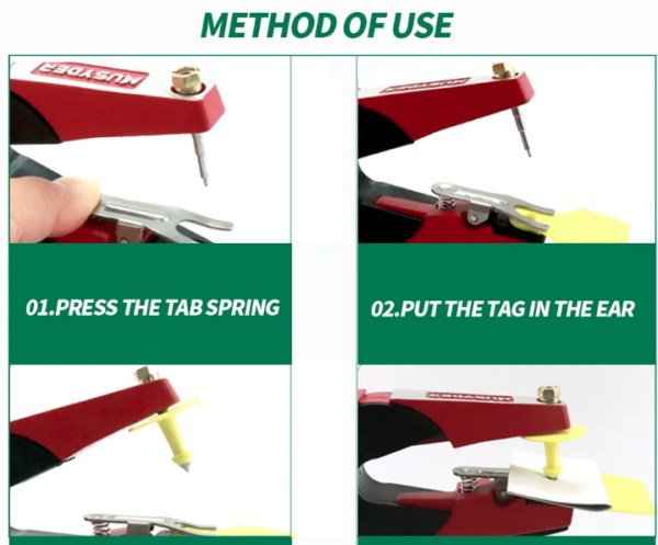 Red Ear Tag Plier - Agrimart Kenya